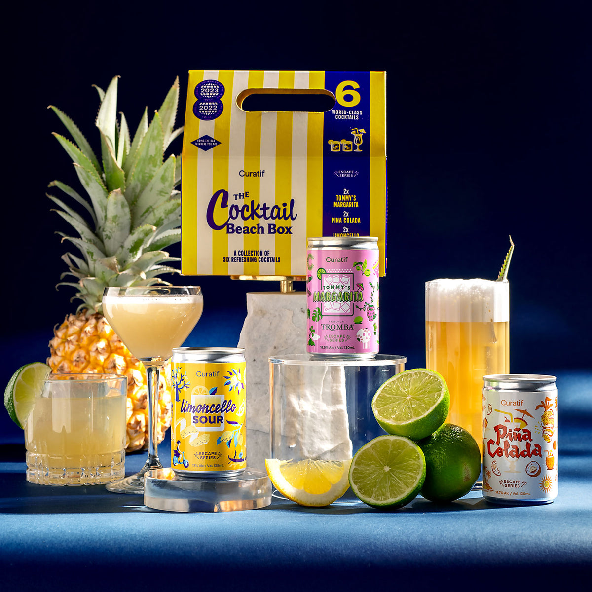 Beach Box - 6 Cocktail Summer Collection – Curatif