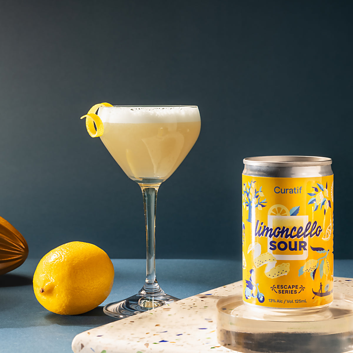Limoncello Sour – Curatif
